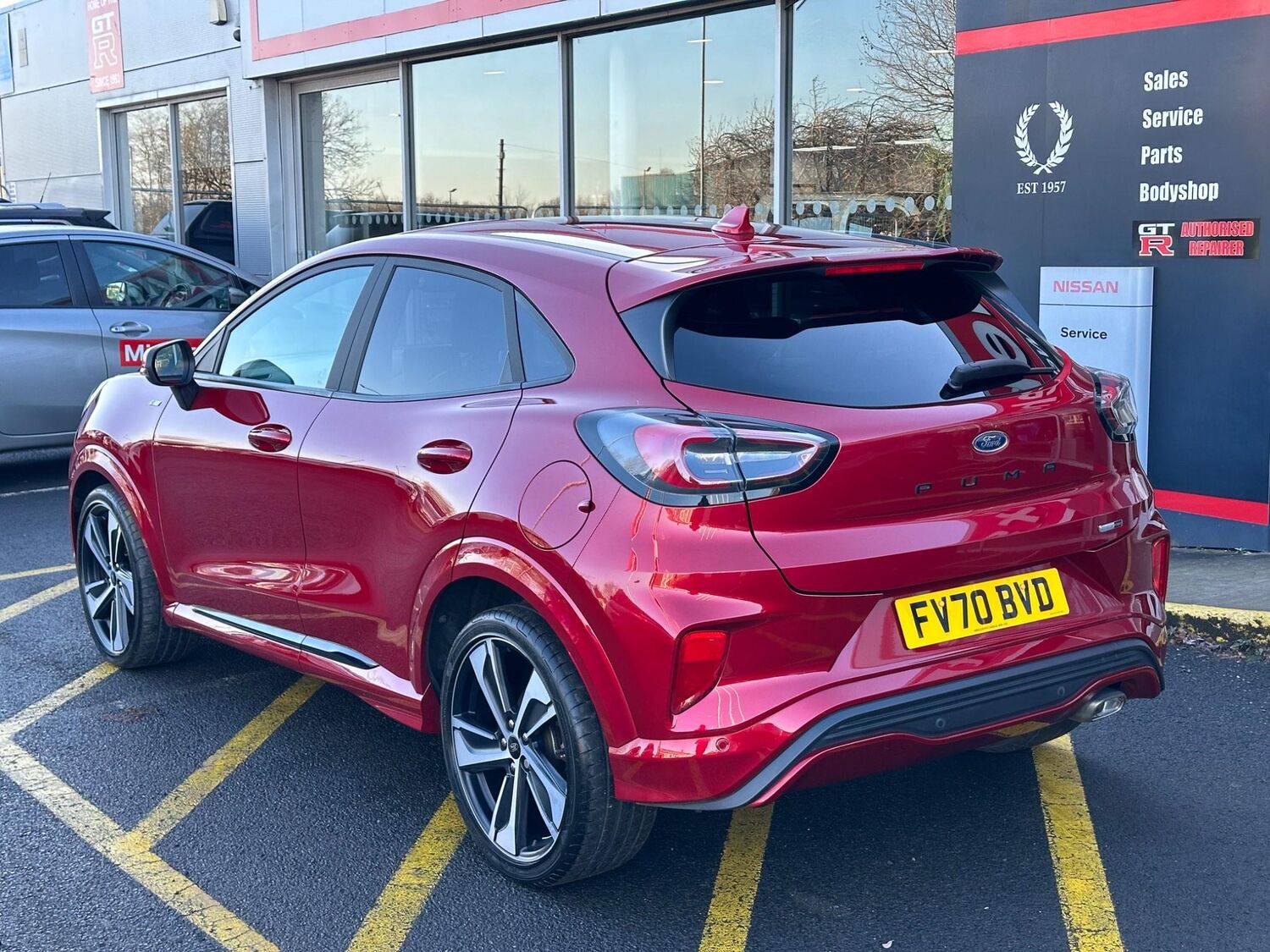 Used FORD PUMA 2020 Red in St. Helens, Merseyside | Middlehurst Road ...
